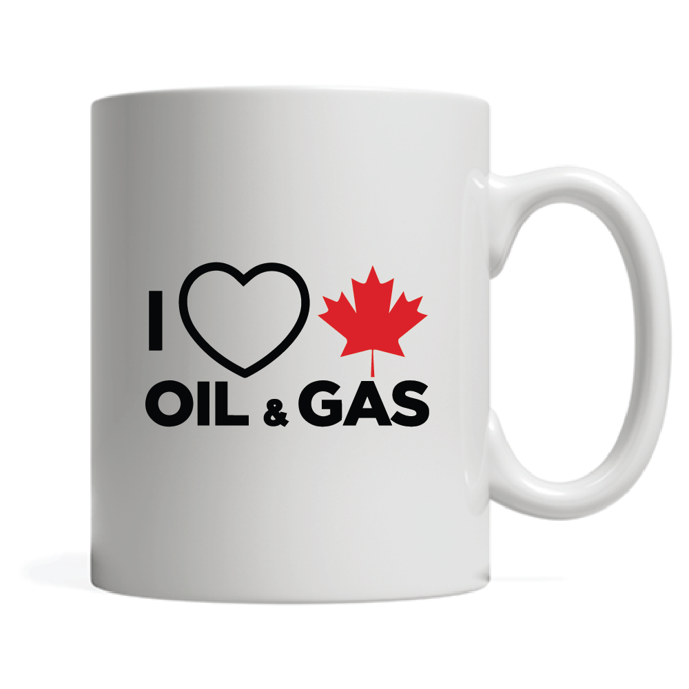 'I Love Oil & Gas' Coffee Mug – canadaactionstore.ca